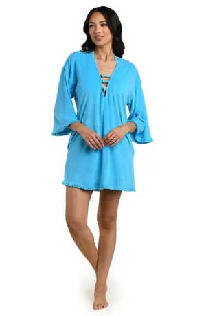 La Blanca Wild Nomad Cover-up Dress - Sky
