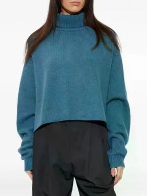 LISA YANG Roll-neck Sweater - Blue