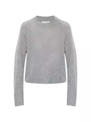 LISA YANG Crew Neck Fine Knit Sweater