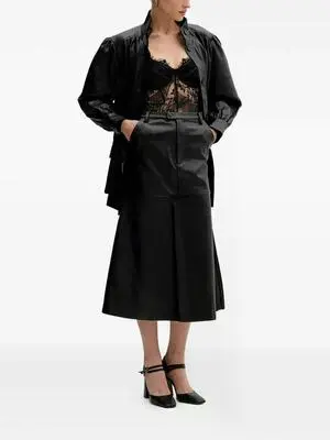 Bardot A-line Midi Skirt