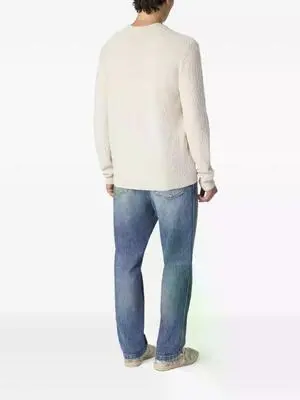 Missoni Textured Knit Crew Neck Sweater