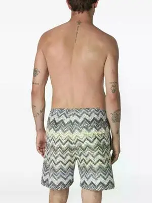 Missoni Zigzag-pattern Swim Shorts