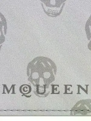 Alexander McQueen Skull Print Cardholder