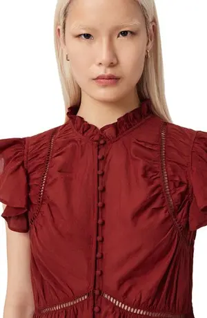 ALLSAINTS Lima Ruffle Top