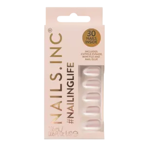 NAILS.INC Nailinglife All Out Olivia Glaze French Tip Press-on Nails - One-color