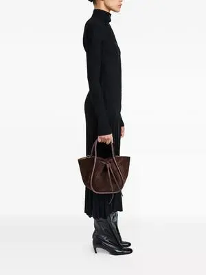 Proenza Schouler Small Drawstring Tote Bag - Brown