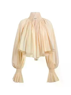 Khaite Durer Blouse - Neutrals