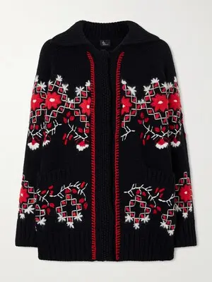 Moncler Embroidered Cardigans For Women