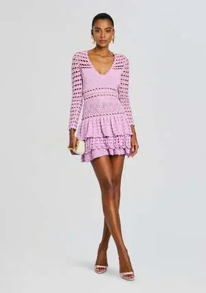 Retrofete Lujayn Crochet Dress
