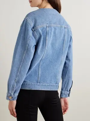 Loulou De Saison Rima Denim Jacket - Blue