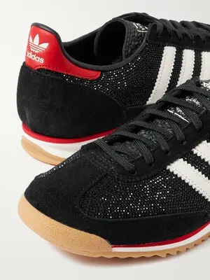 Adidas Sl 72 Og Embellished Sneakers - Black