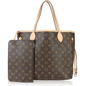 LOUIS VUITTON Neverfull Mm Monogram Canvas Tote