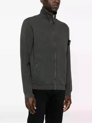 Stone Island Zip Fastening Sweater