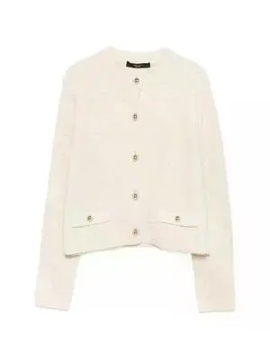 Max Mara Buttoned Cardigan With Front Pockets