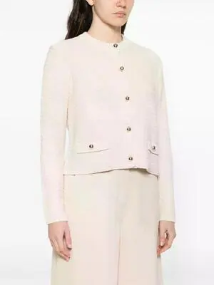 Max Mara Buttoned Cardigan With Front Pockets