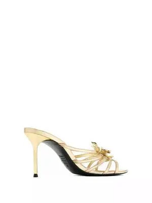 Schutz Flora Flower-detail Heeled Sandals