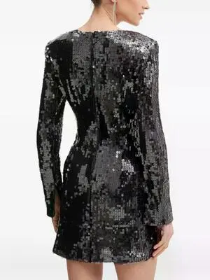 Bardot Sequin-embellished Mini Dress