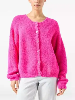 American Vintage Zolly Buttoned Cardigan - Pink