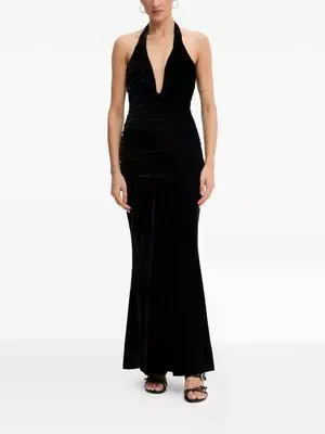 Bardot Halterneck Evening Dresses