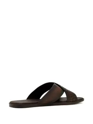 Magnanni Woven-cross Sandals
