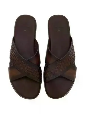 Magnanni Woven-cross Sandals