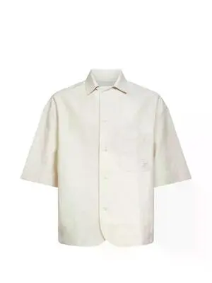 Jacquemus Grosgrain Logo Patch Pocket Shirt
