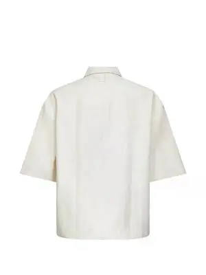 Jacquemus Grosgrain Logo Patch Pocket Shirt
