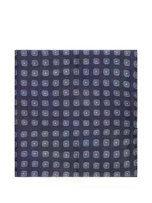 Altea Patterned Scarf - Blue