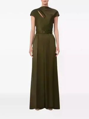 Max Mara Cut-out Belted Jumpsuit