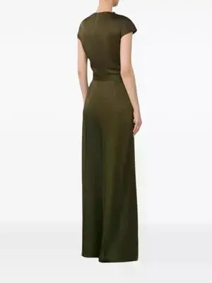 Max Mara Cut-out Belted Jumpsuit
