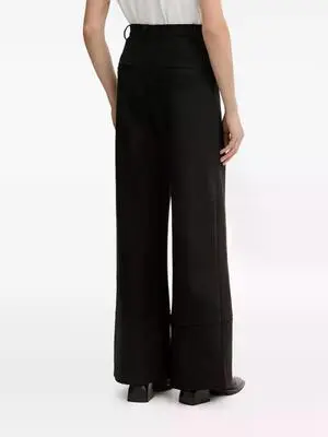 Bardot Marlowe Wide-leg Trousers - Black