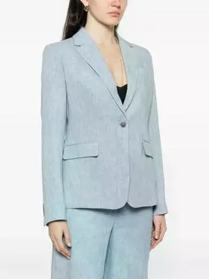 P.a.r.o.s.h Single-breasted Blazer With Notched Lapels