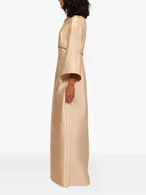 BARUNI Embellished Maxi Dress - Neutrals