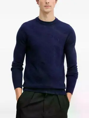 Trussardi Crew Neck Sweaters For Men