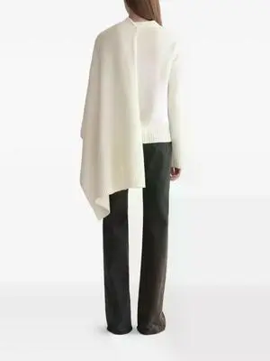 A.L.C. Davin Draped Sweater - Neutrals