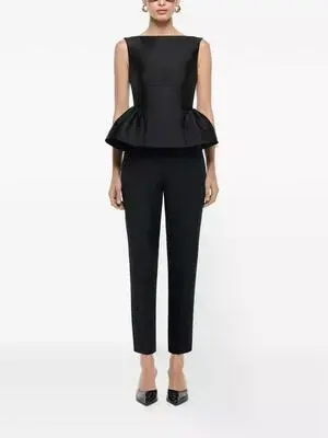 Roland Mouret Side-zip Skinny Trousers