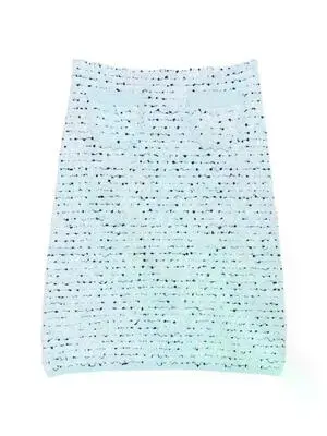 N°21 Elasticated-hem Knitted Skirt