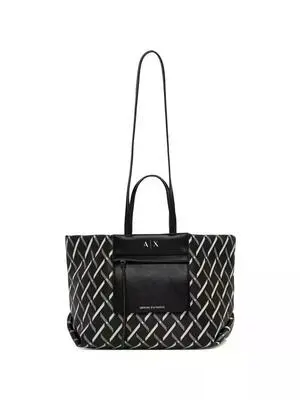 Armani Exchange Patterned Totes