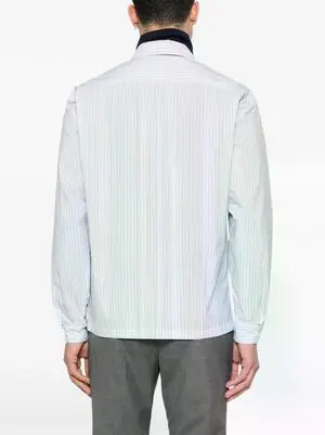 Prada Striped Zip Shirt