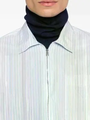 Prada Striped Zip Shirt
