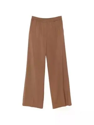 Max Mara Elasticated Wide-leg Trousers