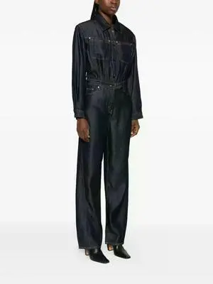 IRO PARIS Long-sleeve Denim Jumpsuit