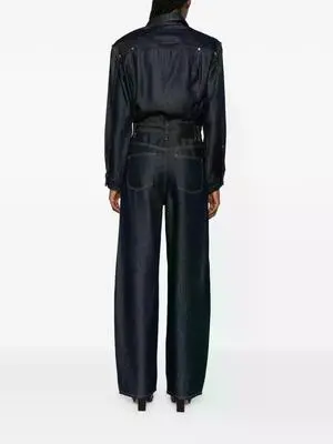 IRO PARIS Long-sleeve Denim Jumpsuit