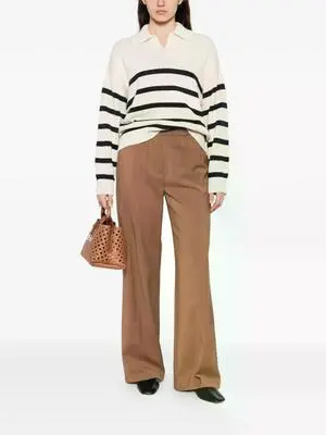 Max Mara Long-sleeve Striped Sweater