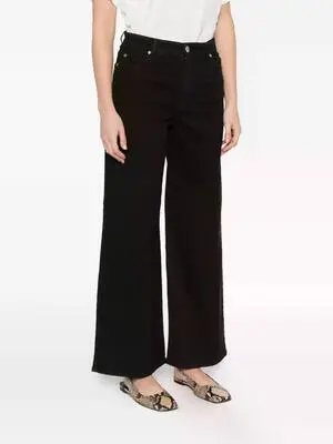 Max Mara Wide-leg Five-pocket Trousers