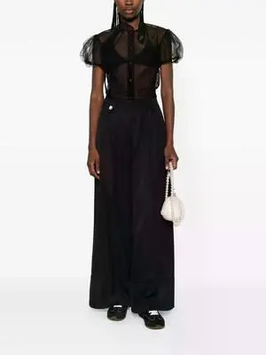 Simone Rocha Button Wide Trousers