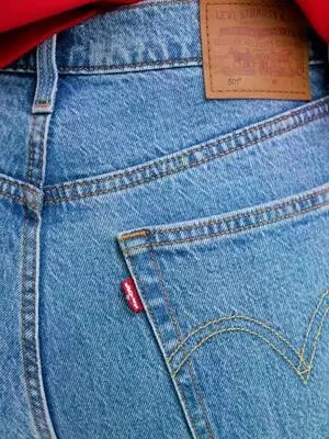 LEVI'S 501 Straight Leg Jeans