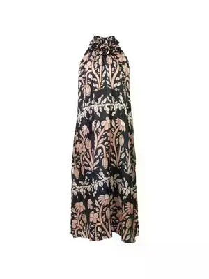 Biyan Floral-print Maxi Dress