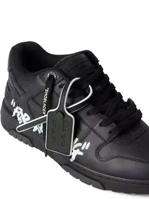 Off-White Lettering-print Tag Sneakers