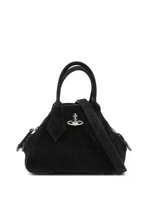 VIVIENNE WESTWOOD Logo Appliqué Mini Bag - Black